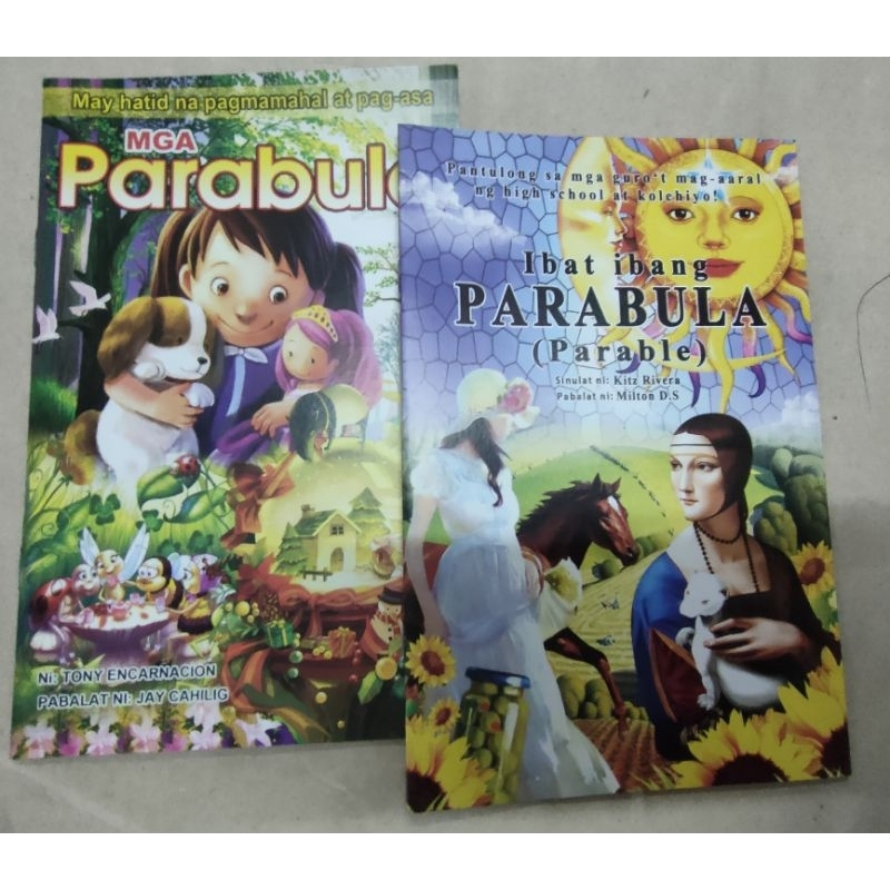 Iba't ibang Parabula, Small Book (32pages) | Shopee Philippines