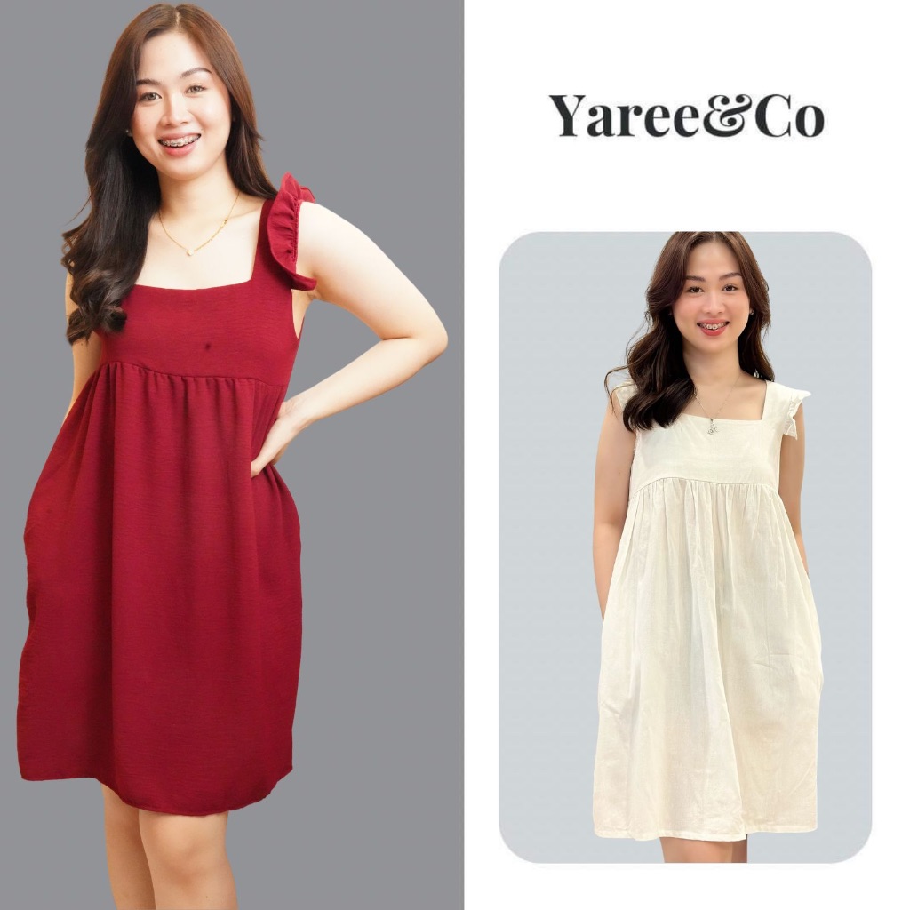 Yaree.Co Louis Fashion Peplum Sleeveless Ruffles High Quality Dress ...