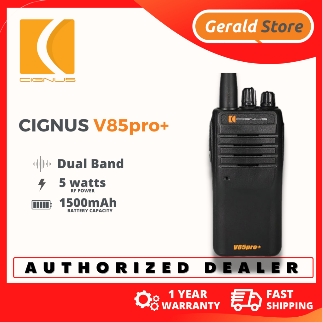Cignus V85 PRO PLUS DUAL BAND RADIO V85PRO+ | Shopee Philippines