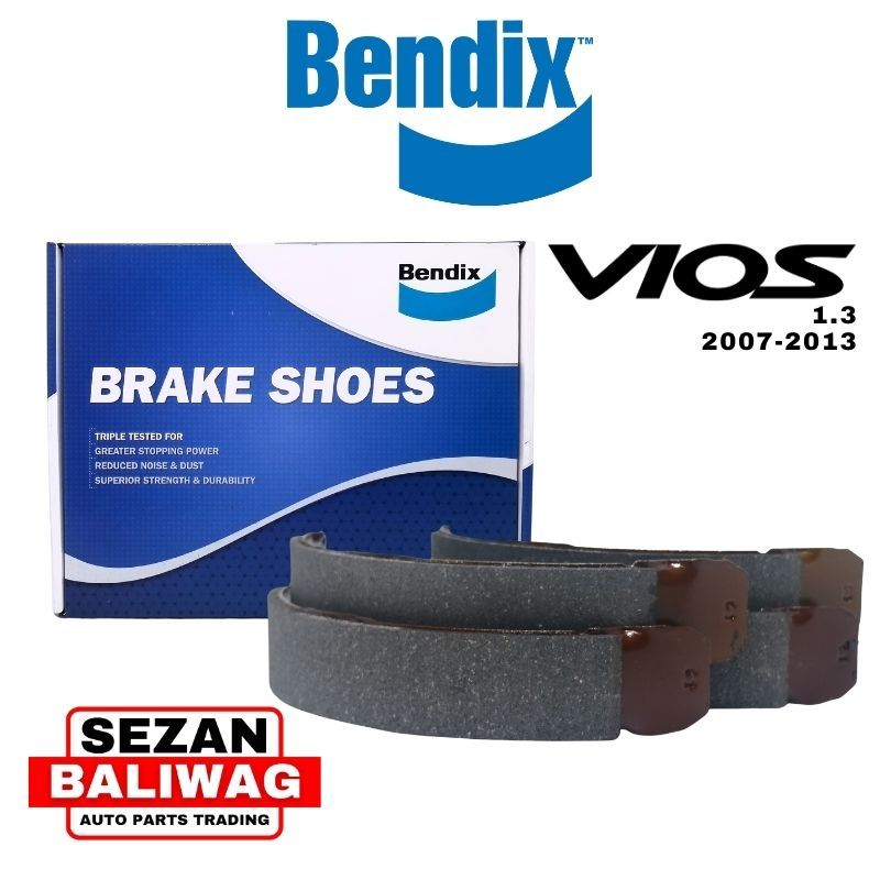 BENDIX BRAKE SHOE SET TOYOTA YARIS VIOS 1.3 2007-2015 DS2383 / BS5004 | Shopee Philippines