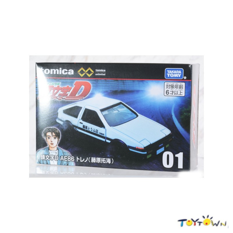 Tomica Premium Unlimited 01 Initial D AE86 Trueno (Takumi Fujiwara ...