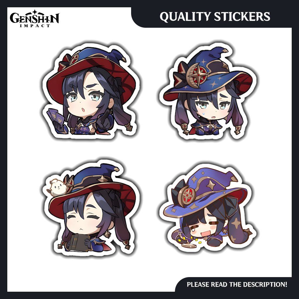 Mona - Genshin Impact Emoji Stickers | Shopee Philippines