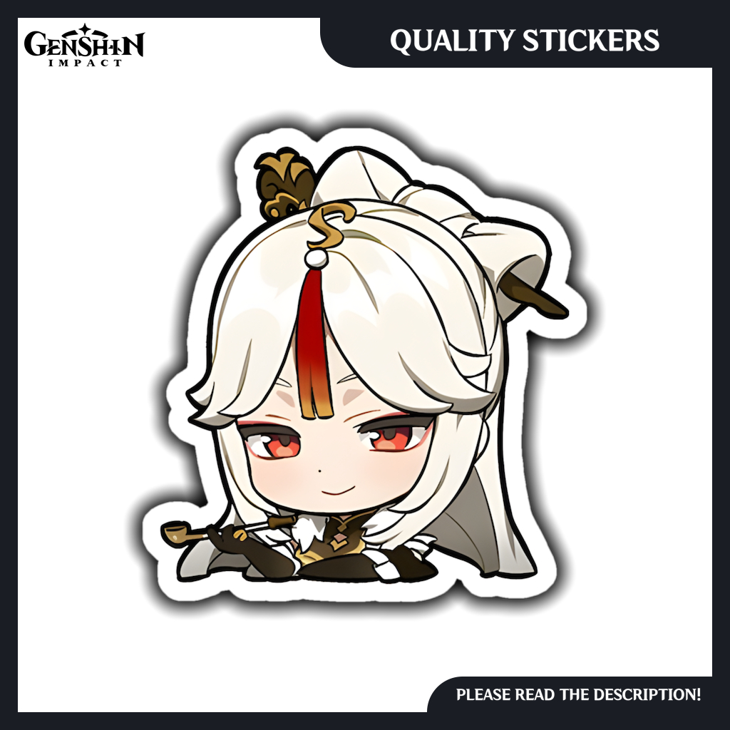 Ningguang Genshin Impact Emoji Stickers Shopee Philippines