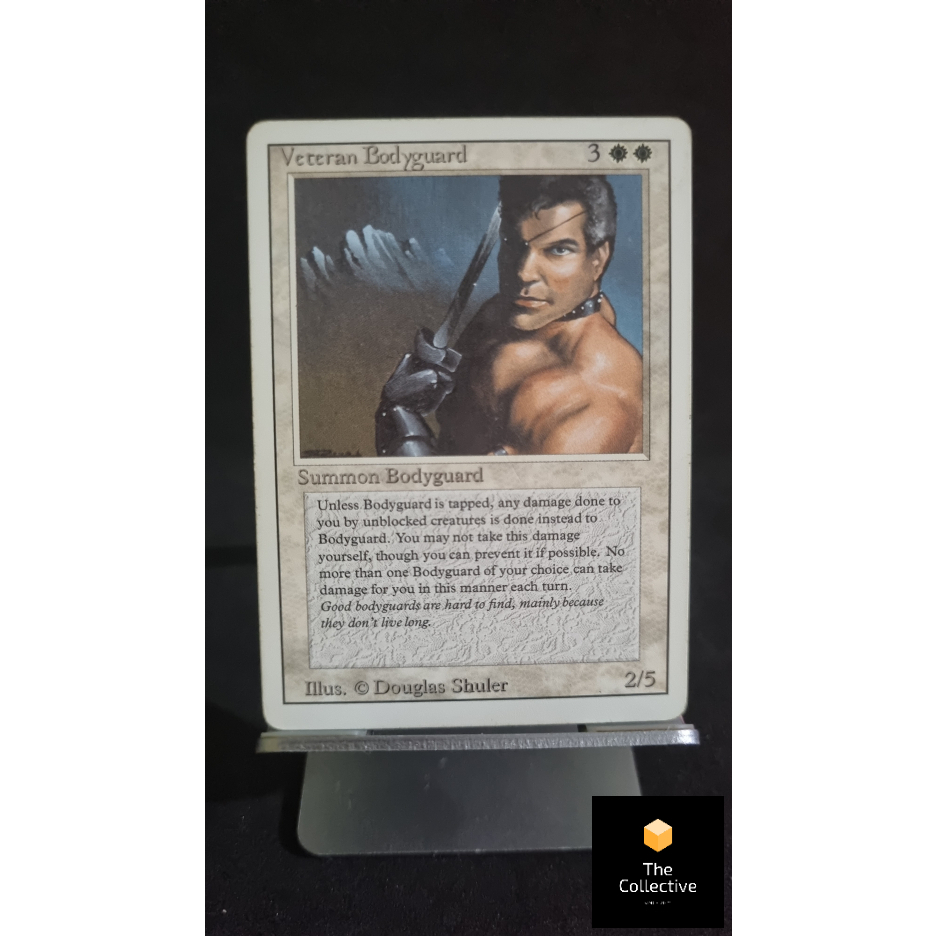 Magic the Gathering - MTG Card Game - Veteran Bodyguard - 3ED (NF ...
