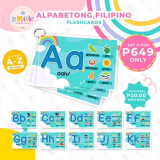 ALPABETONG FILIPINO TRACING AND READING Abakada Tracing Flashcards ...