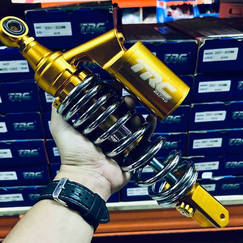 TRC RACING SHOCK 300mm ALL MIO/CLICK/BEAT/SKYDRIVE | Shopee Philippines