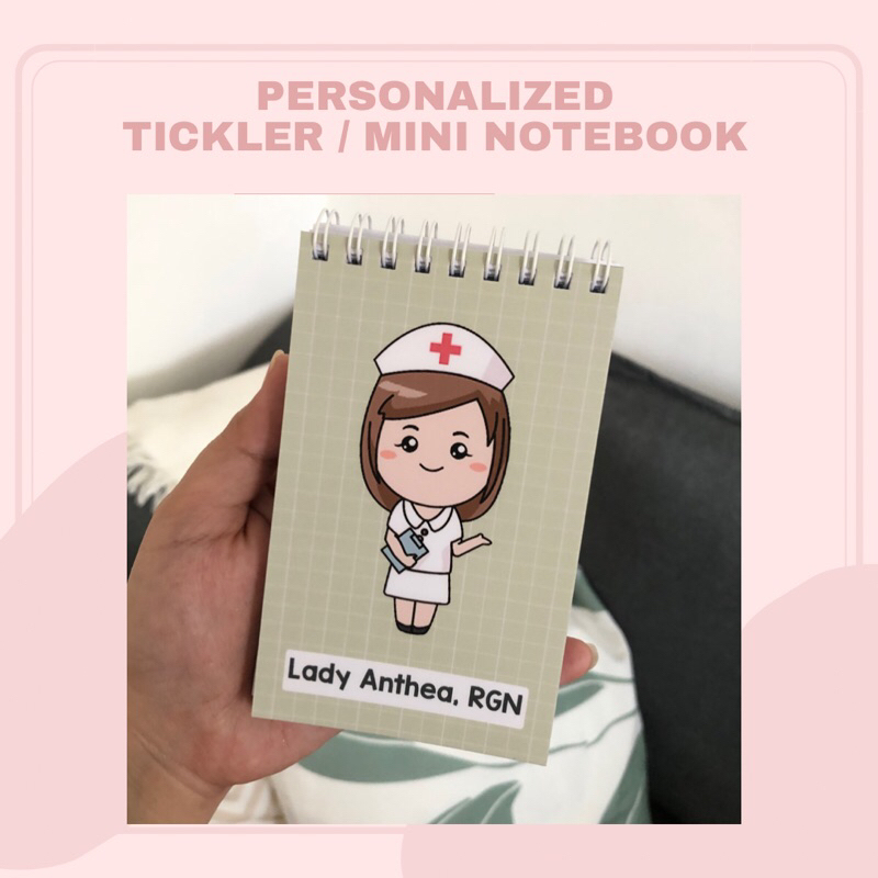 Personalized Tickler/ Mini Notebook | Shopee Philippines