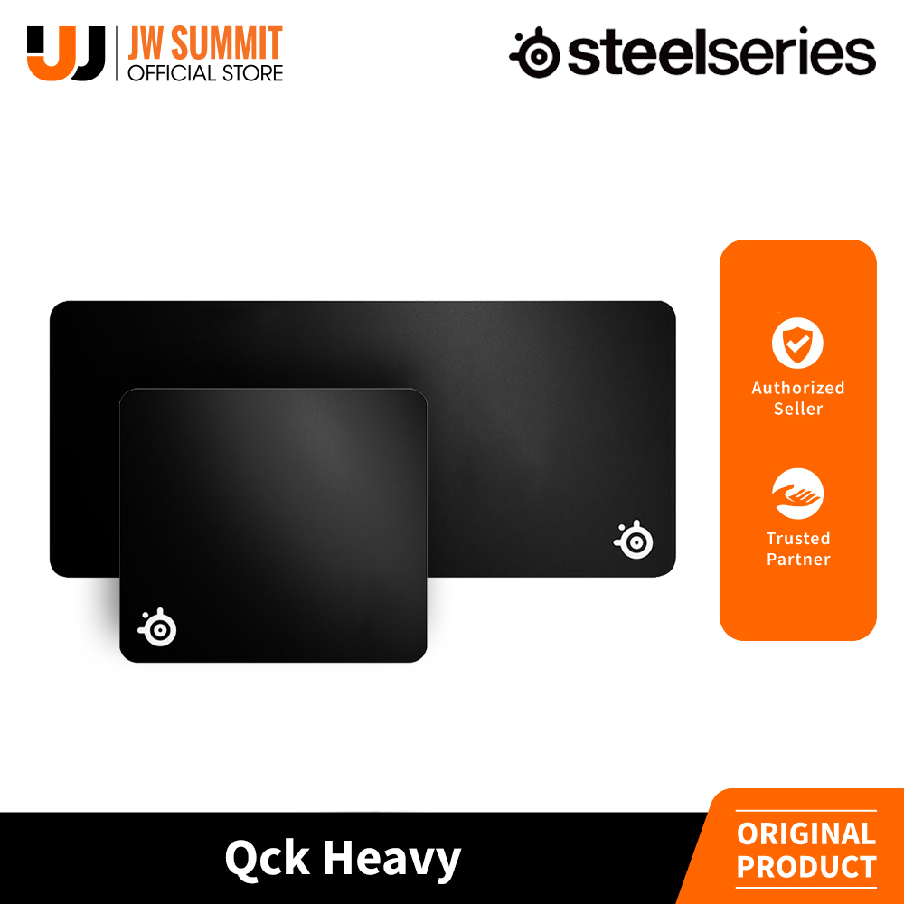 SteelSeries Qck Heavy Large/XXL Maximum Wrist Comfort Extra Thick Micro ...
