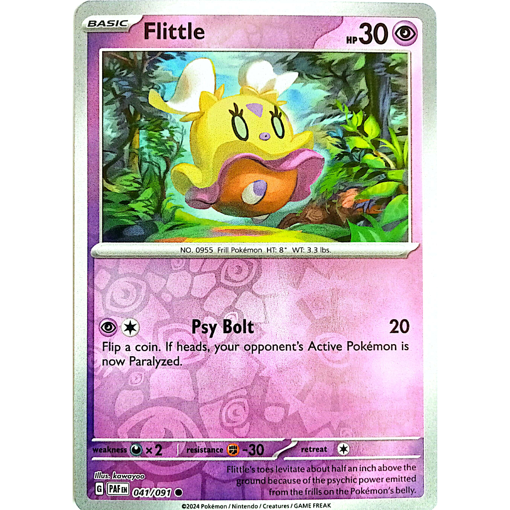 Pokemon TCG Flittle 041/091 Paldean Fates | Shopee Philippines
