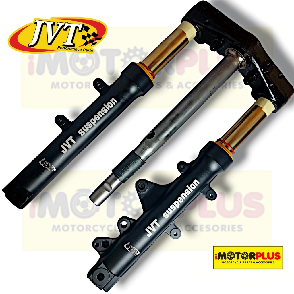 JVT FRONT SUSPENSION with TPOST GOLD 33mm (Adjustable with preload) for ...