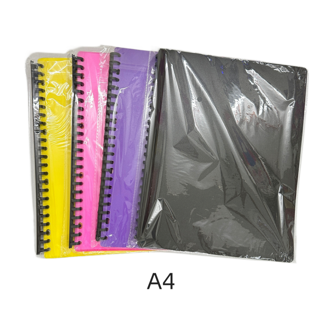 20 Sheets Joy Clear Book Long & A4 Size | Shopee Philippines