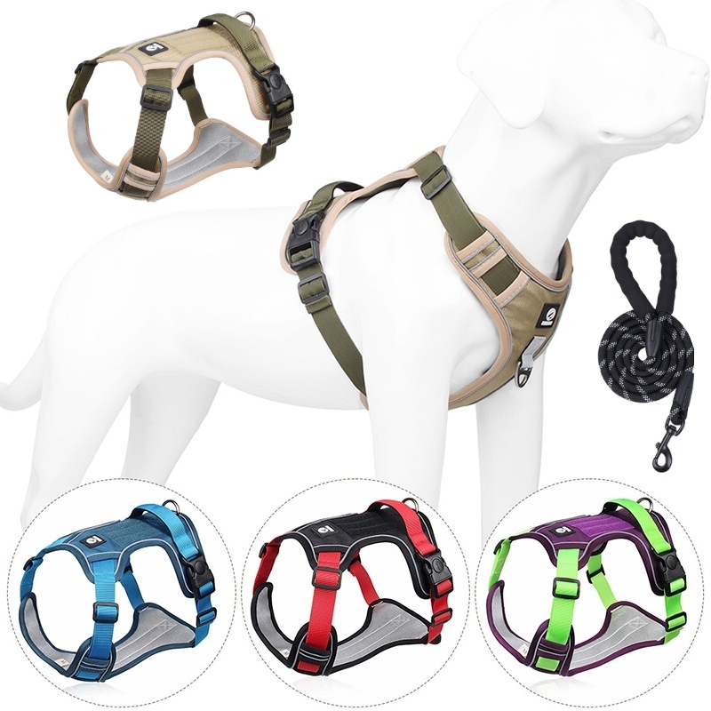 【COD】 Medium to large dog straps and pet vests with reflective ...