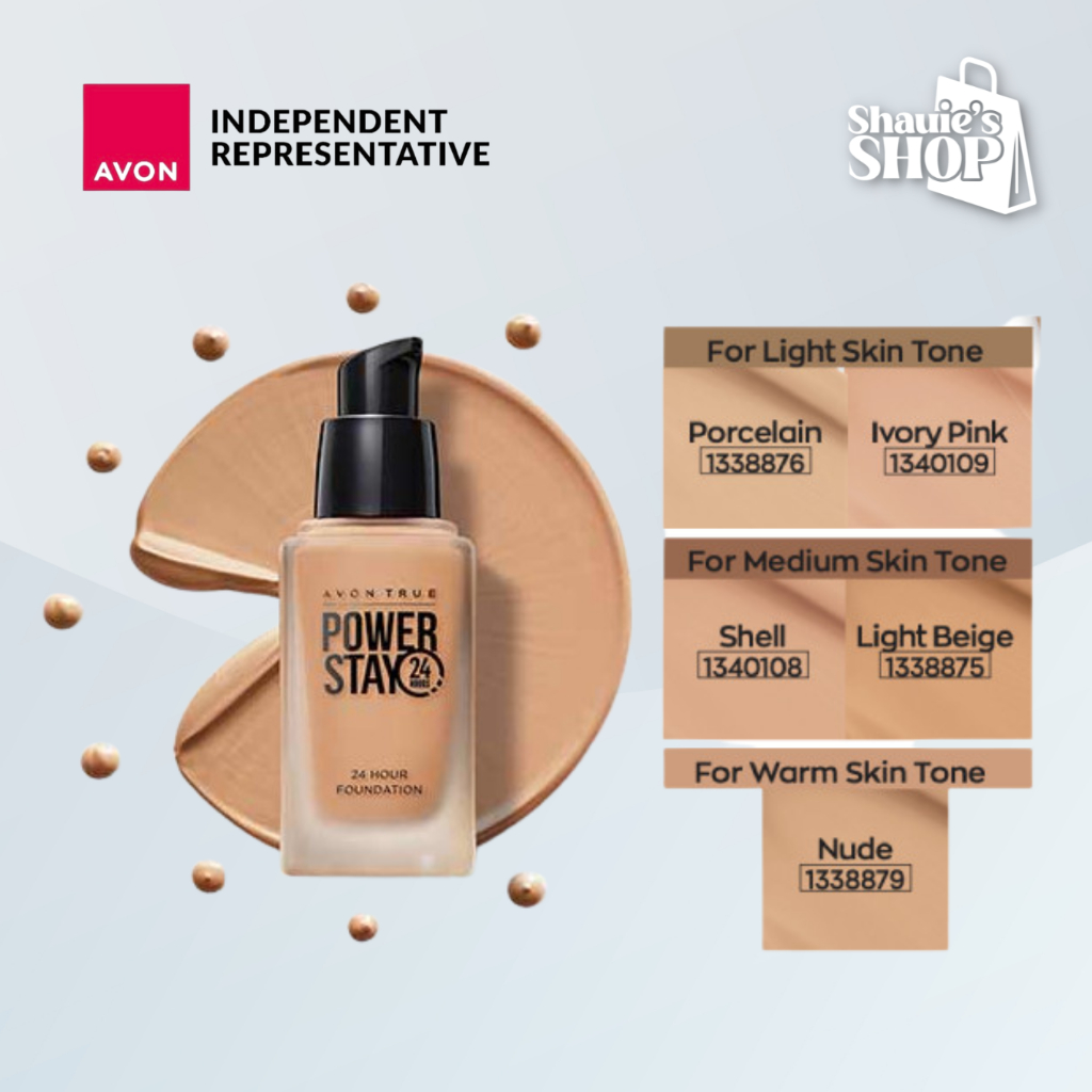 AVON Power Stay 24-Hour Liquid Foundation 30 mL | Shopee Philippines