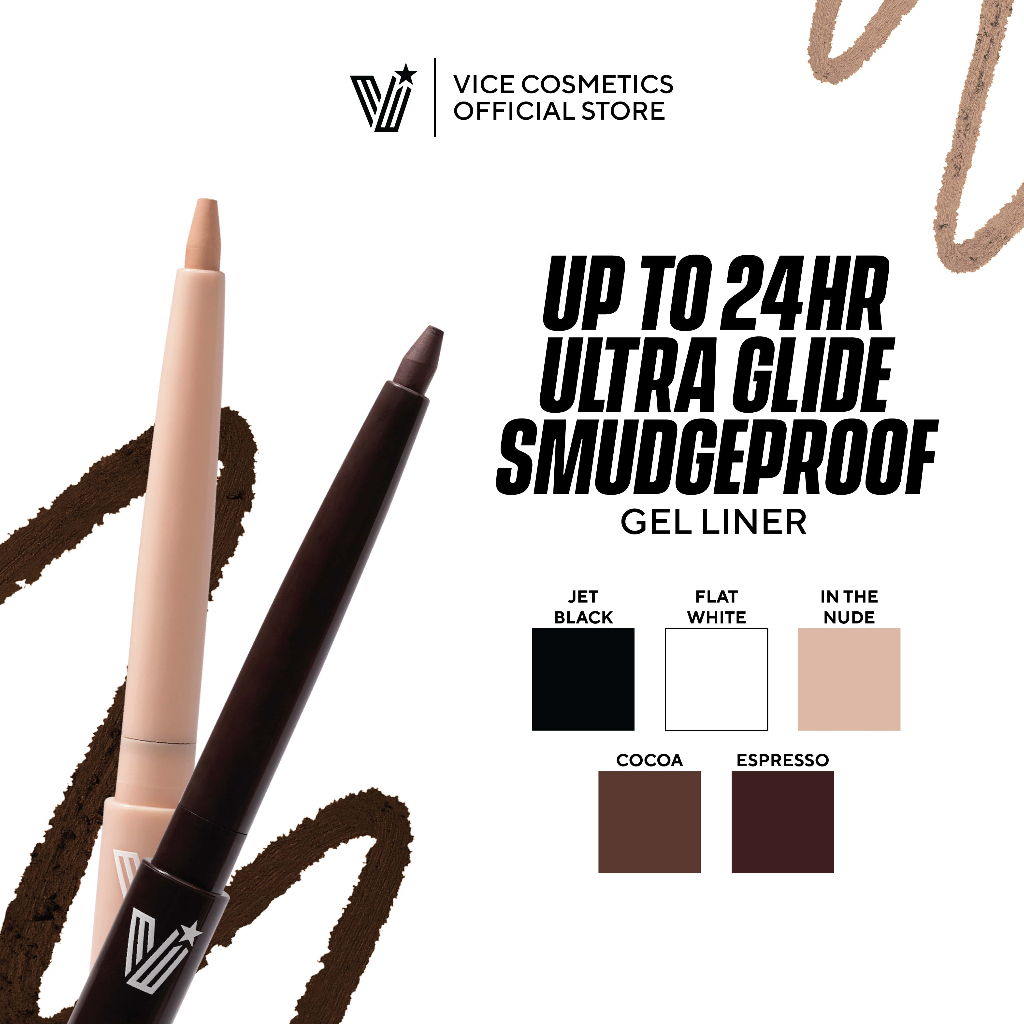 VICE CO. On The Daily Lasting Liner - Long-wearing Gel Eyeliner ...