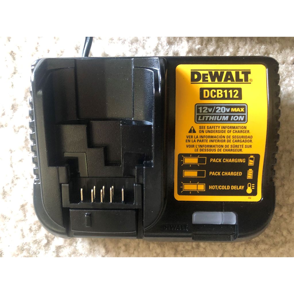 DEWALT DCB112 12V to 20V Lithium-Ion Battery Charger, converted to 220V ...