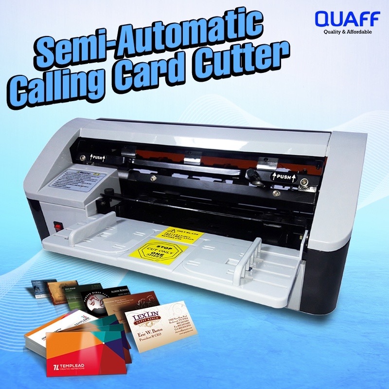 Semi-Automatic Calling Card Cutter Ssb-001 | Shopee Philippines