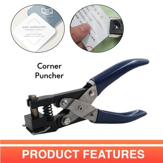 ID Puncher (Rectangular/Circular/Corner) Handheld Metal Body Heavy Duty ...