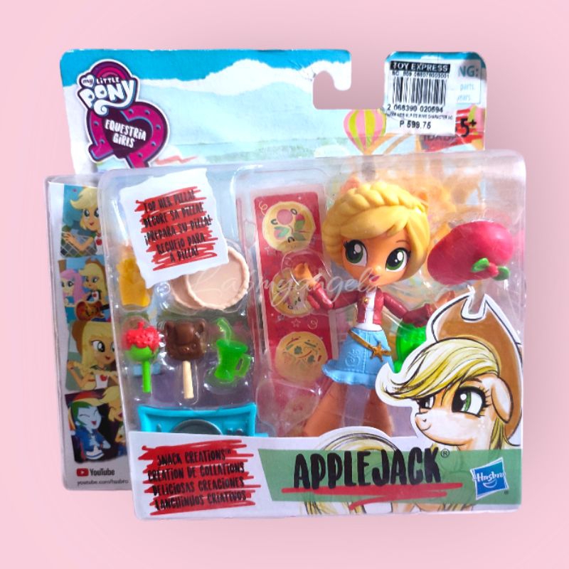 My Little Pony Equestria Girls Applejack Snack Creations | Shopee ...