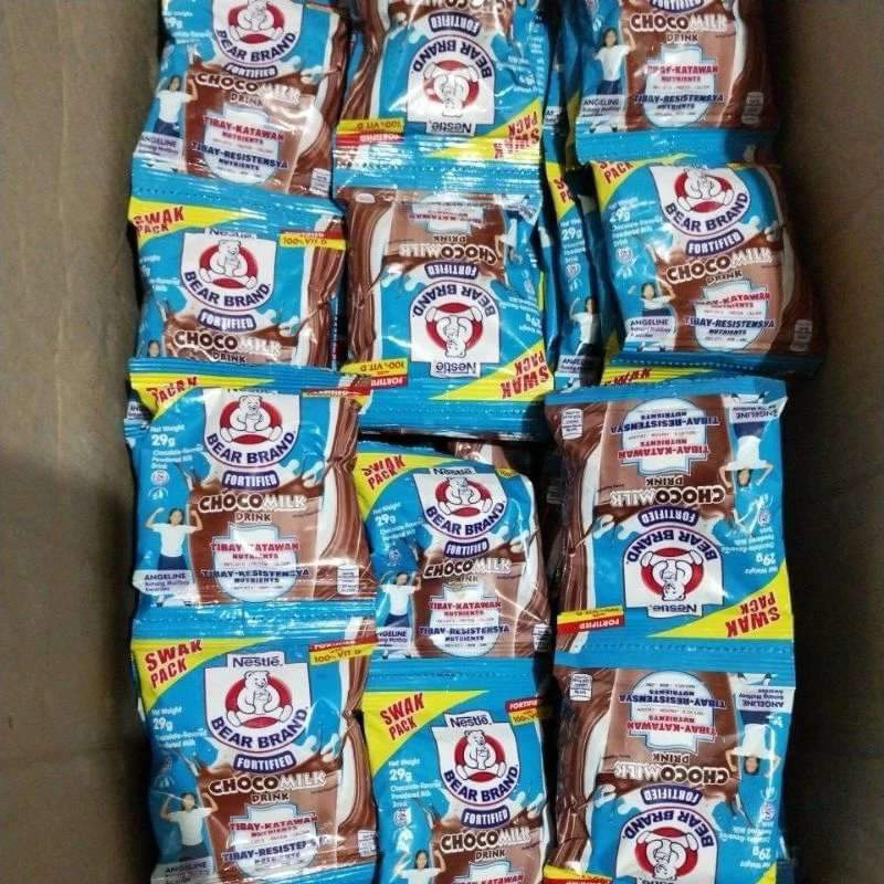 Bear Brand Choco Milk 29gx16 | Shopee Philippines