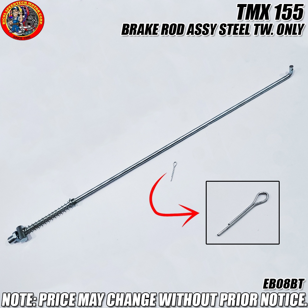 TMX 155 BRAKE ROD ASSY STEEL TW. ONLY (EB08BT) | Shopee Philippines