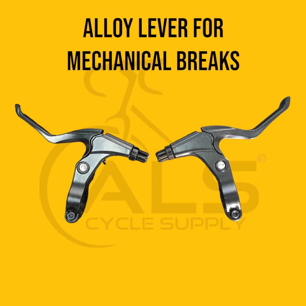 ALLOY LEVER FOR MECHANICAL BRAKE (SOLD AS PAIR) BLACK COATED | Shopee ...