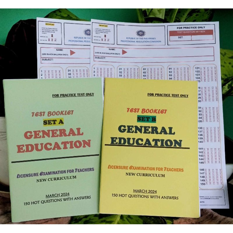 2in1 LET Reviewer General Education updated for 2024 | Shopee Philippines