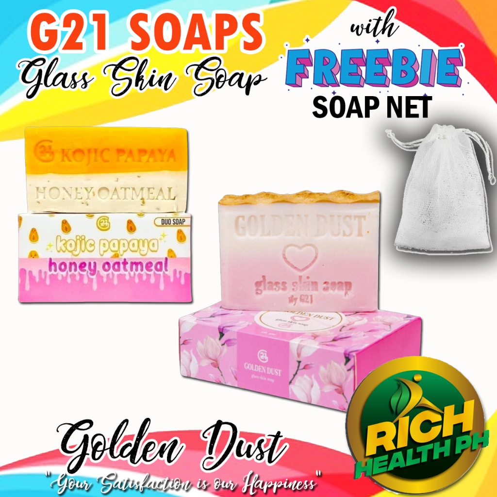 G21 Golden Dust Soap and Duo Soap (Choose, Combo, Duo Soap, Golden Dust ...