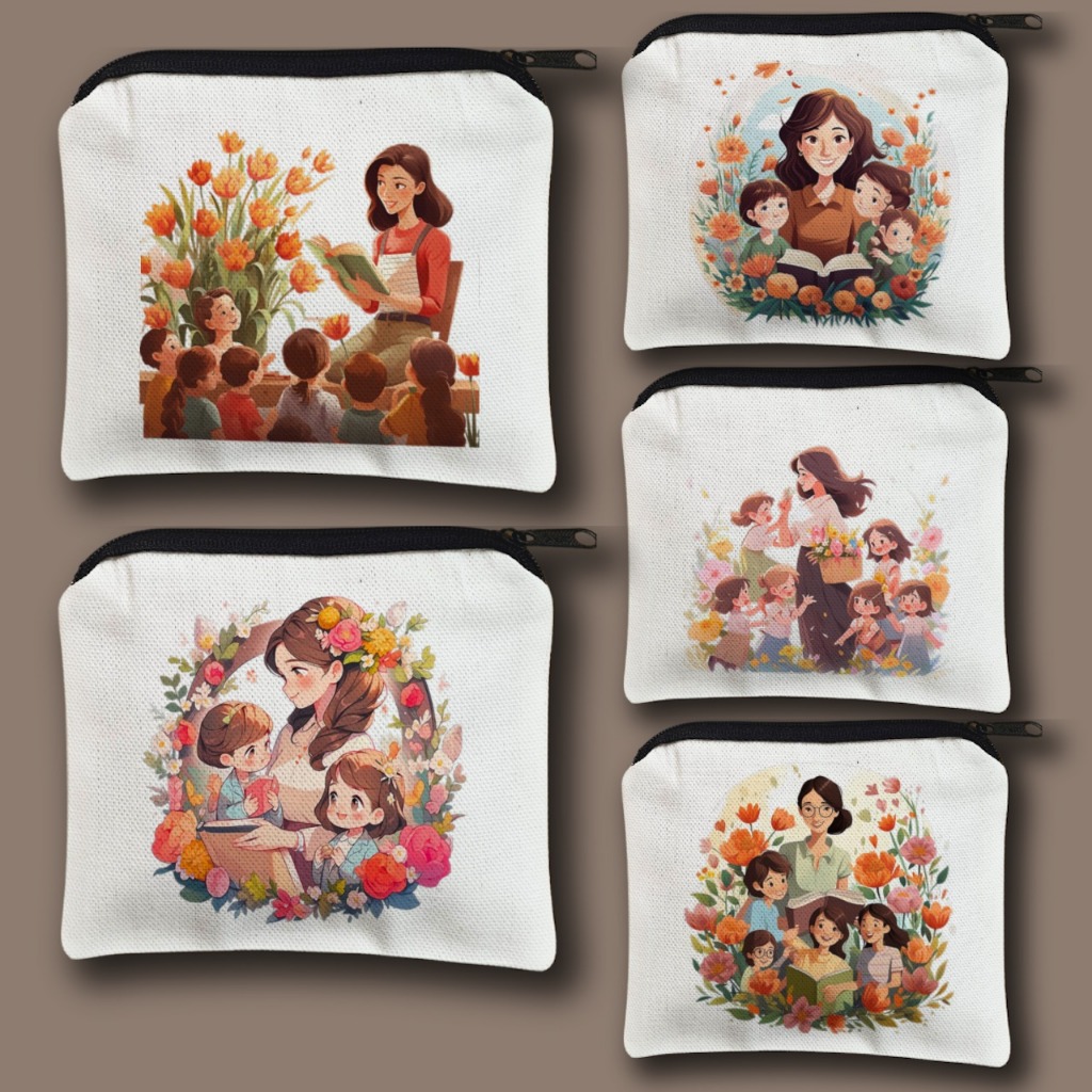 Teachers Day Gift Items Useful Coin Purse Wallet Storage for Essentials ...