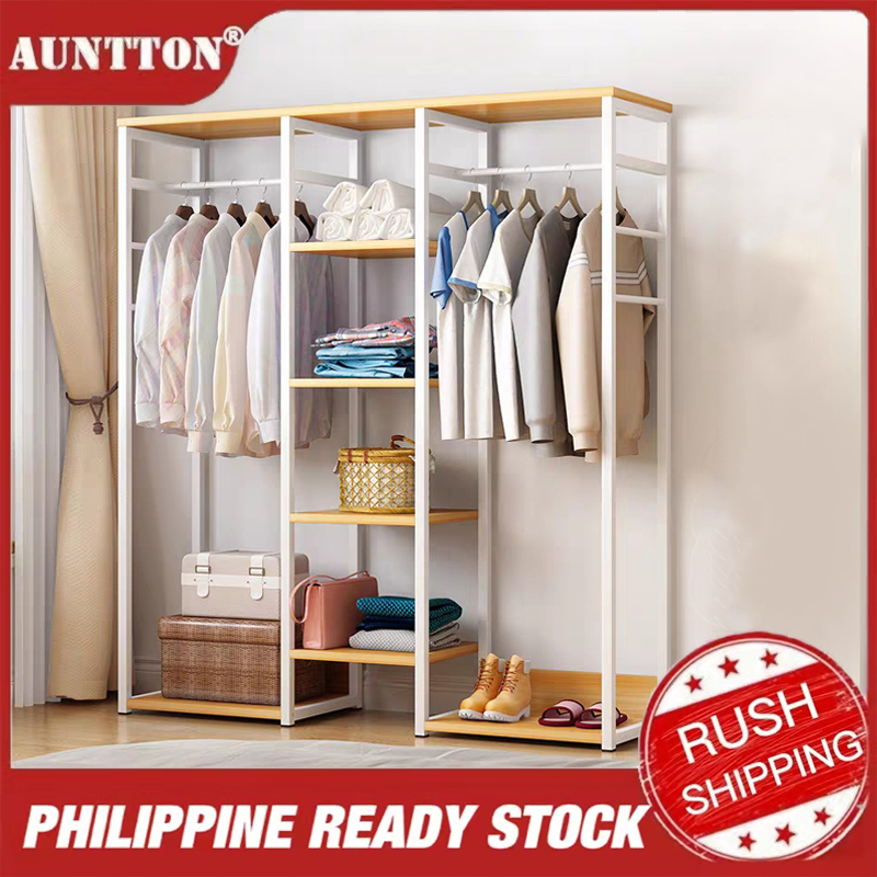 Clothes Rack Shelf Cabinet Storage Rack Open Combination Cabinet ...
