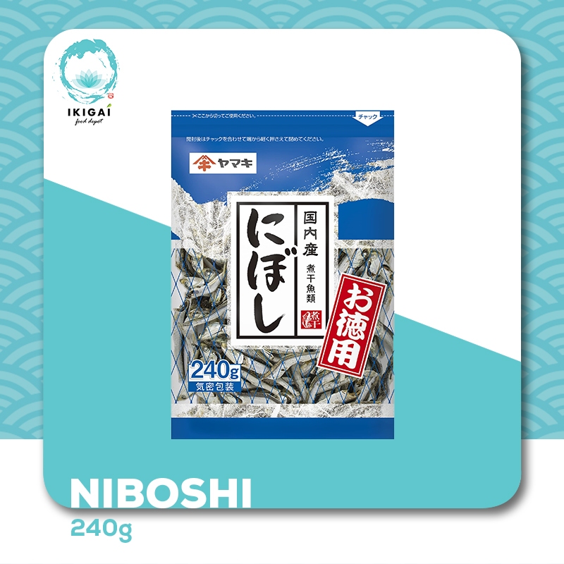 YAMAKI Niboshi Iriko (Dried Anchovies) 240G | Shopee Philippines