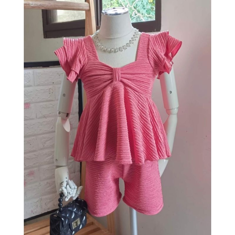 Barbara Terno Short (fit 4-6yrs old) | Shopee Philippines