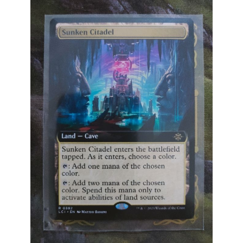 Mtg Sunken Citadel Normal Extended Art Lci Shopee Philippines