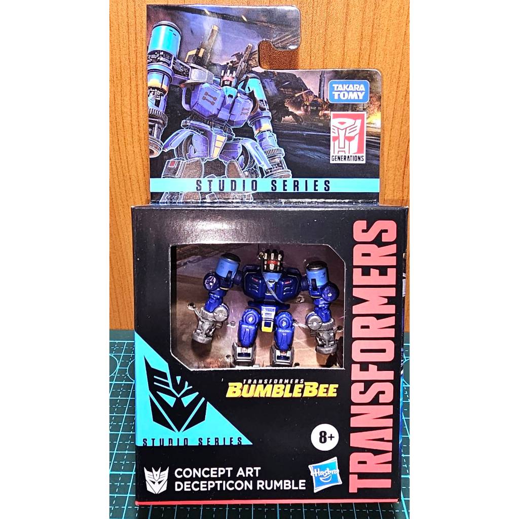 Transformers TF Concept Art Decepticon Rumble Blue Studio Series Core ...