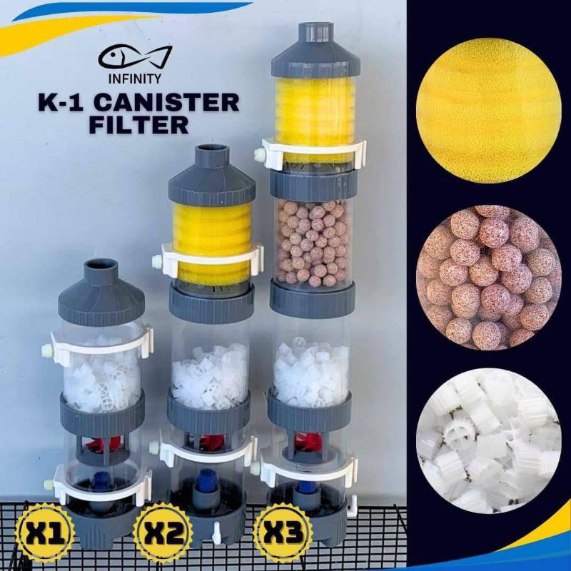Infinity K-1 Canister Filter | Shopee Philippines