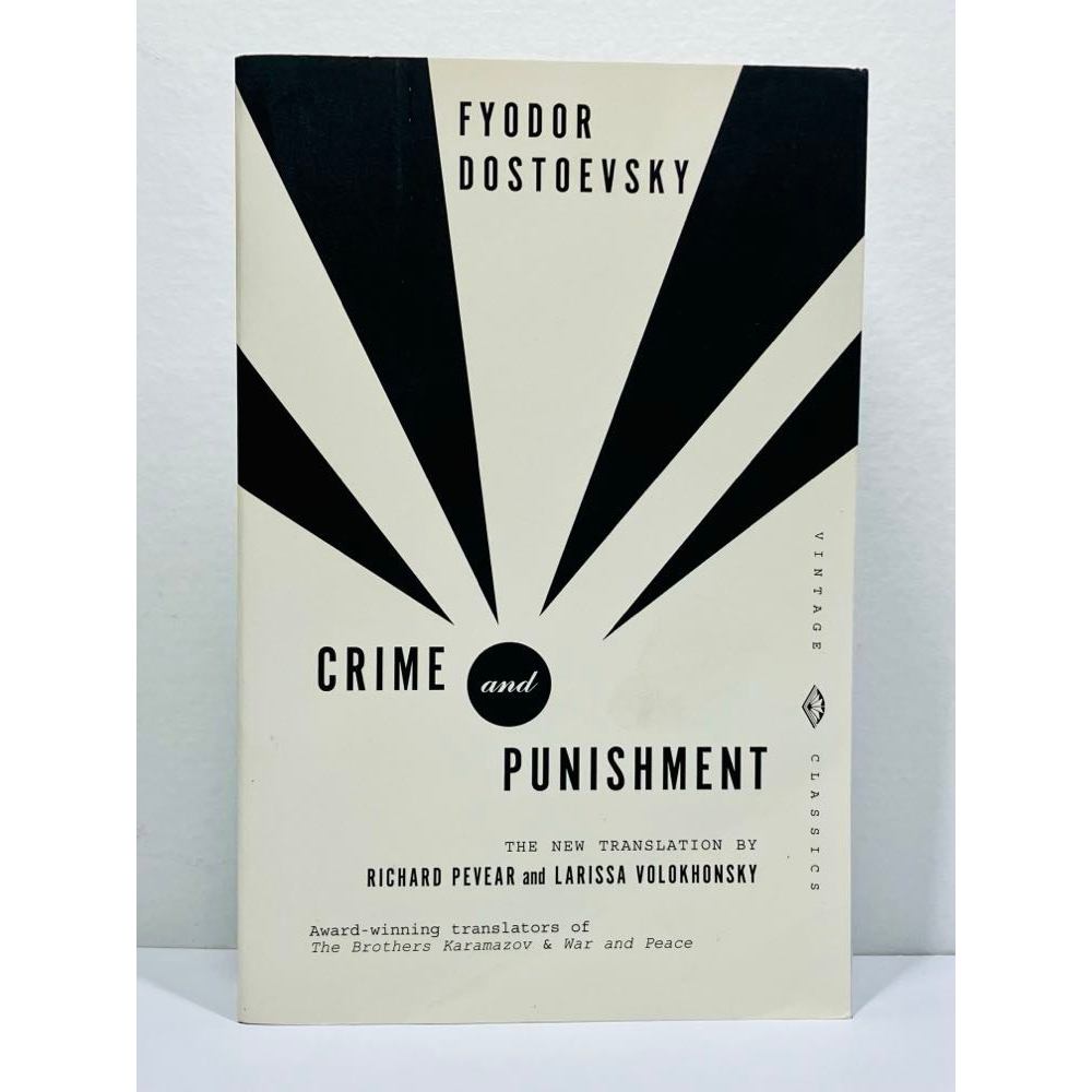Crime and Punishment by Fyodor Dostoevsky (Vintage Classics) Paperback ...