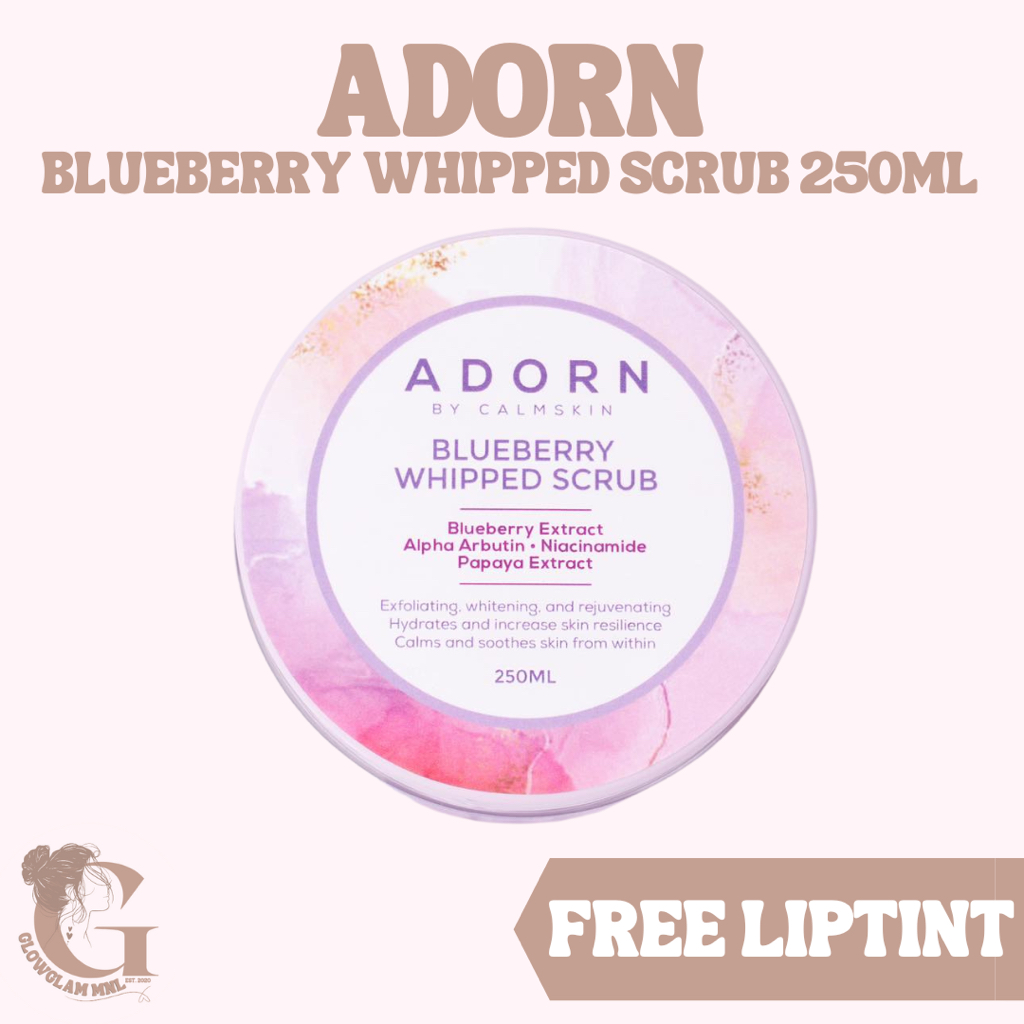 ADORN Blueberry Whipped Scrub 250ml by Camille Trinidad | Shopee ...