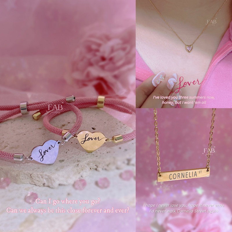 FAB | Taylor Swift Lover Girl Collection | Cornelia Street | Lover ...
