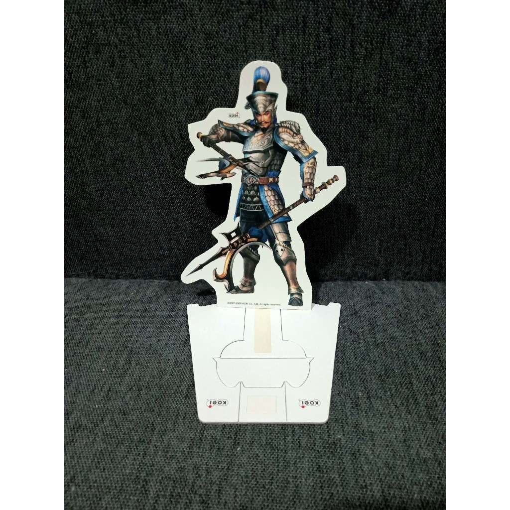 Dynasty Warriors 6 Zhang Liao Pop Up Paper Stand New Shopee Philippines