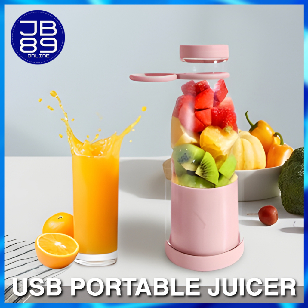 JB89-Mini Rechargeable Blenders Fresh Fruit Juices USB Portable Juice ...