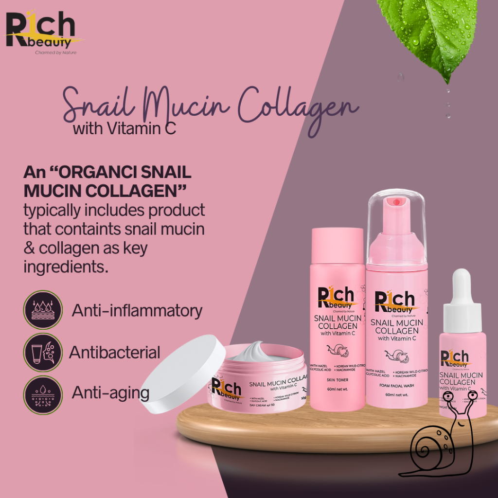 Snail Mucin Collagen ( with Vitamin C ) | Shopee Philippines