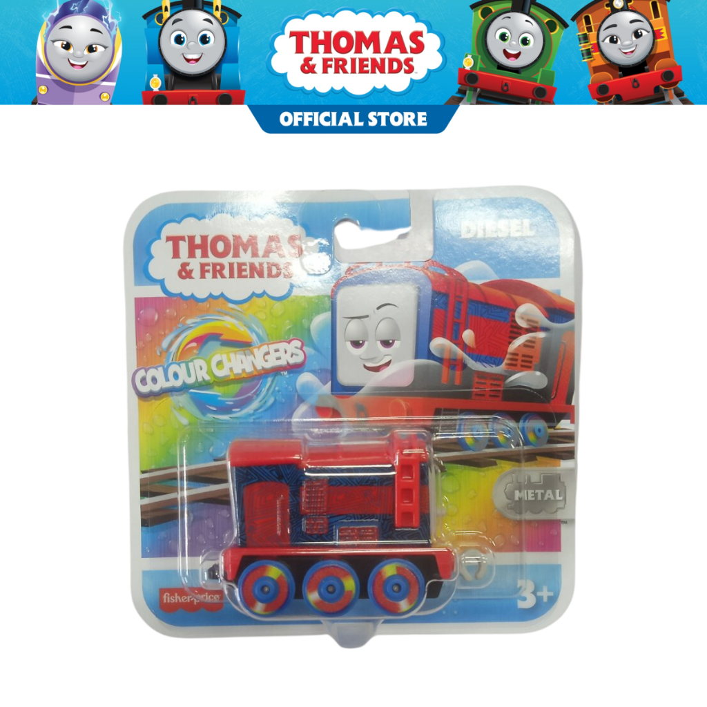 Thomas & Friends Color Changer Neon Vehicle Assortment Diesel | Shopee ...