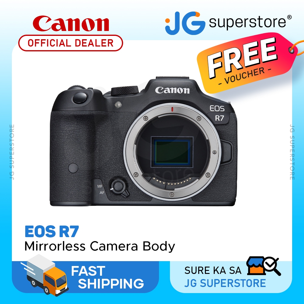 Canon EOS R7 Mirrorless Digital Camera Body 32.5MP APS-C CMOS Sensor ...