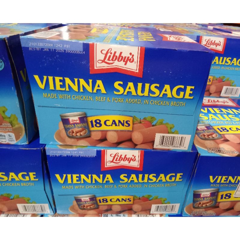 Vienna Sausage Box (18 cans) 2.3kg. | Shopee Philippines