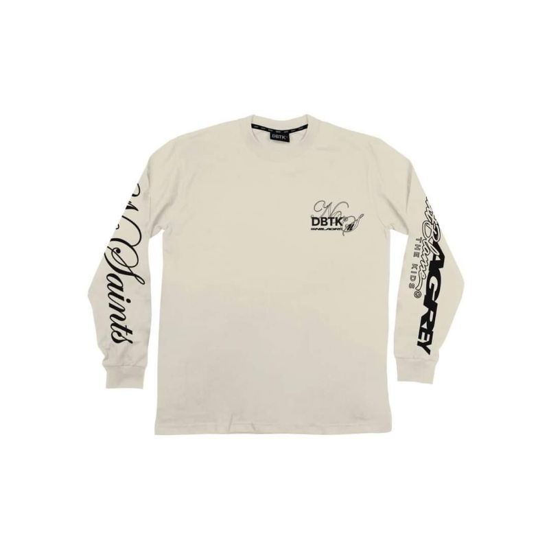 DBTK x MANILA GREY LONGSLEEVE "Cream & Brown" | Shopee Philippines