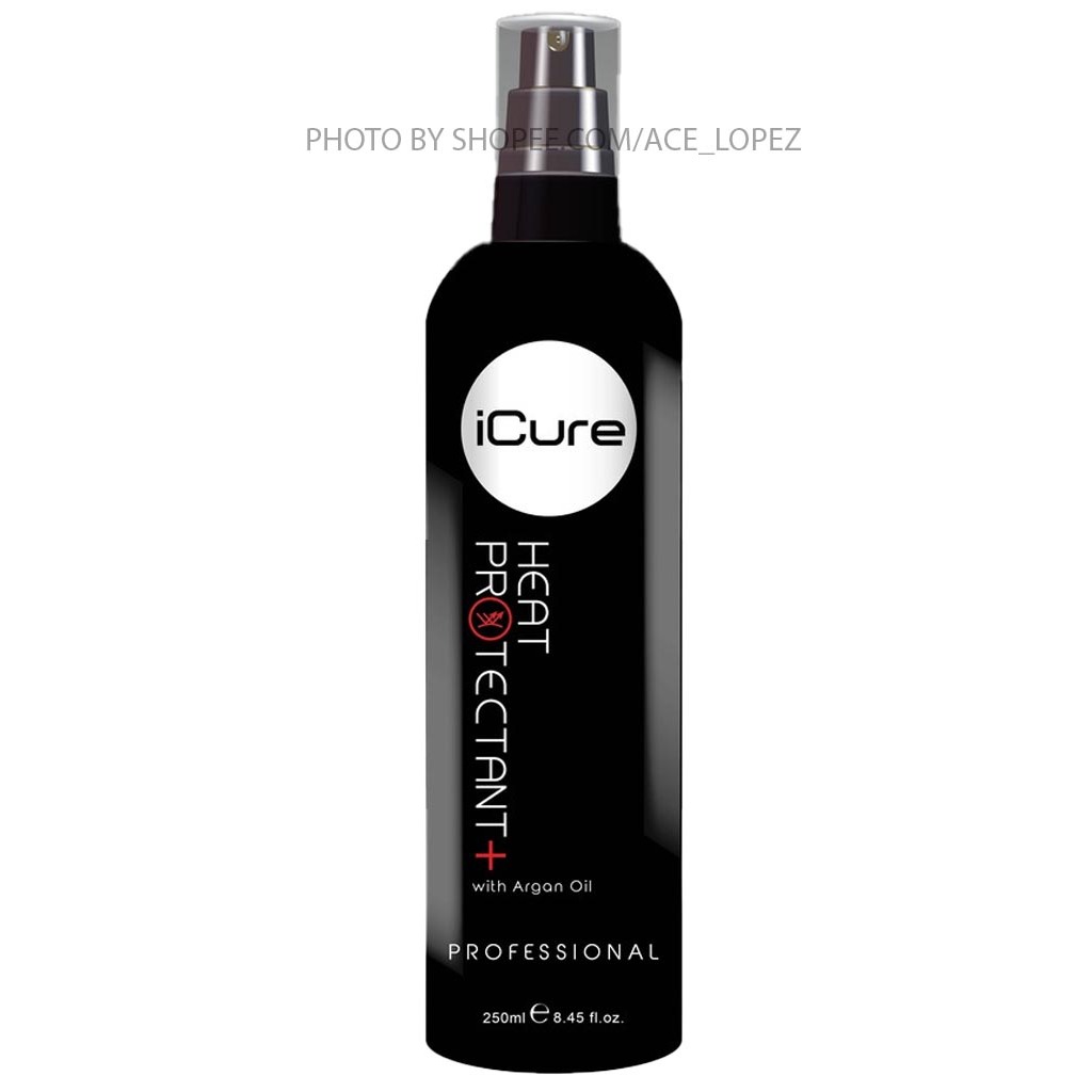 iCure Heat Protectant with Argon Oil 250ml als21207 | Shopee Philippines