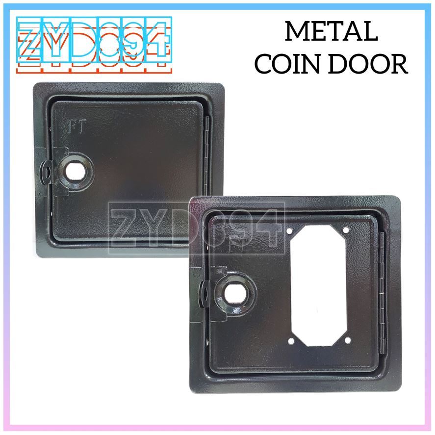 METAL COIN DOOR HEAVY-DUTY [ with COINSLOT HOLE OR NO HOLE ] | Shopee ...