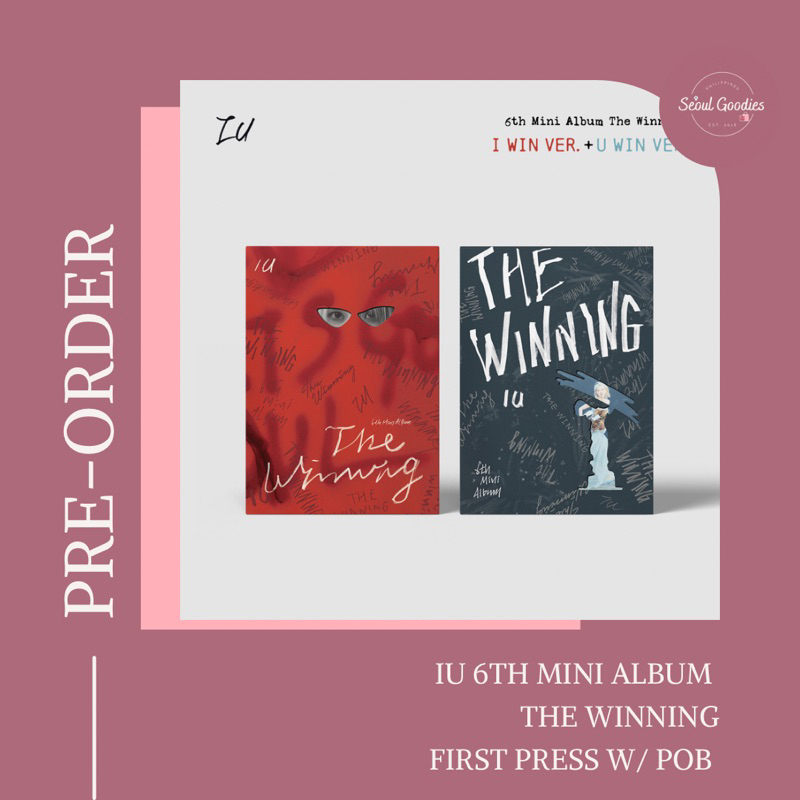 [ONHAND] IU 6TH MINI ALBUM THE WINNING FIRST PRESS WITH POB | Shopee ...