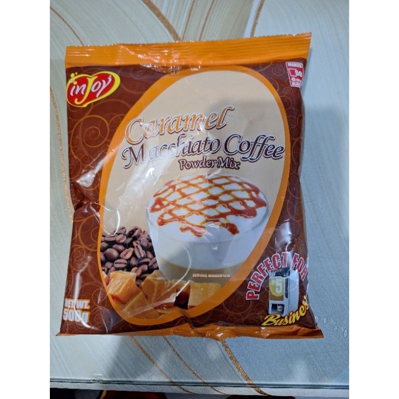 inJoy vendo caramel macchiato @ 500 gms | Shopee Philippines