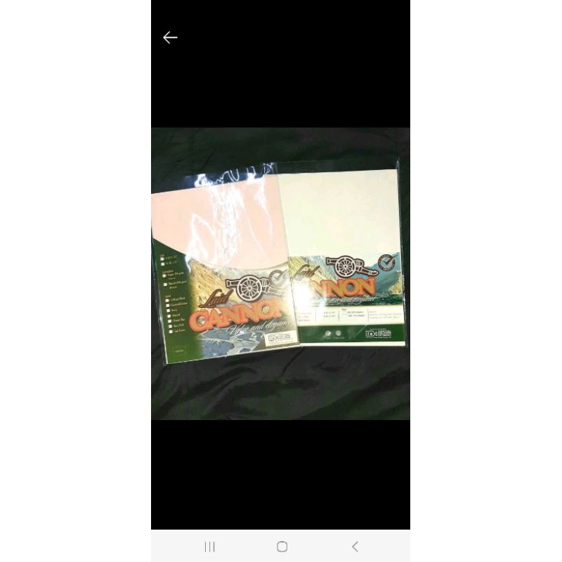 CANNON LAID SPECIALTY BOARD-185 GSm or Paper 85gsm | Shopee Philippines
