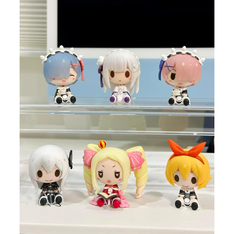 Re:Zero Life in Another World Chokonokko Mini Figure : Rezero Rem Ram ...